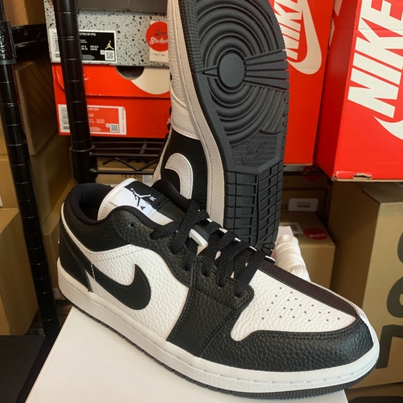 Jordan | Shoes | Nike Air Jordan Low Se Homage White Black Split Shoes ...